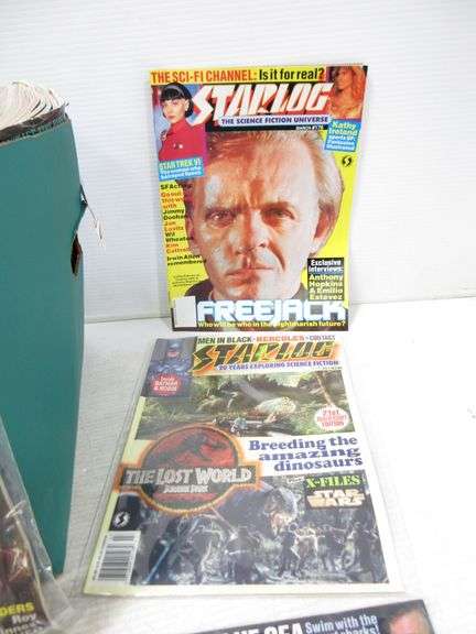 (94) Starlog Magazines, includes: Star Trek Fan Magazines, Highly ...