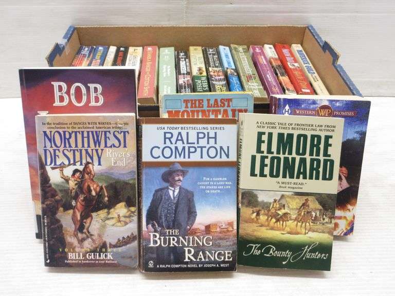 (22) Western books, authors include: Bill Gulick, Ralph Compton, Max ...