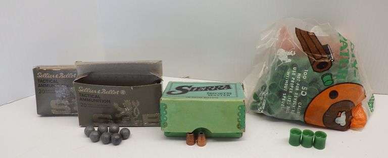 (50) Poly-Patch caliber for muzzleloaders; (74) Pieces of 50-caliber ...