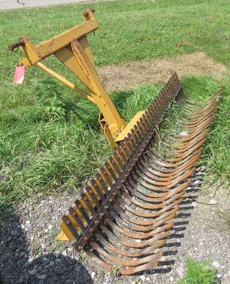King Kutter 6' landscape rake - Albrecht Auction Service