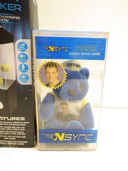 (2) 1990's Nsync band stuffed plush bears with tags, comes in their ...