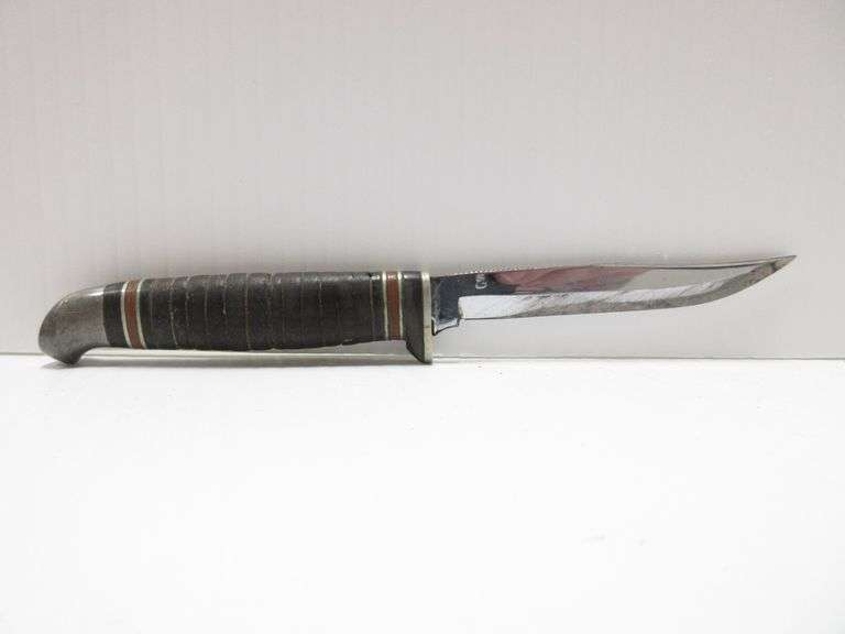 (3) Vintage knives, include: J. Marttiini Rapala 6" blade fillet knife ...