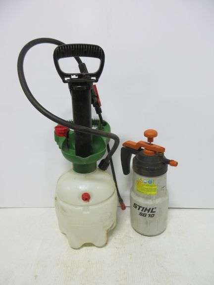 Green thumb hand sprayer, and Stihl hand sprayer, good - Albrecht ...