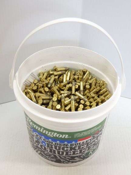 (1,400) Rounds of 22-Caliber Golden Bullets, Bucket of Bullets by ...