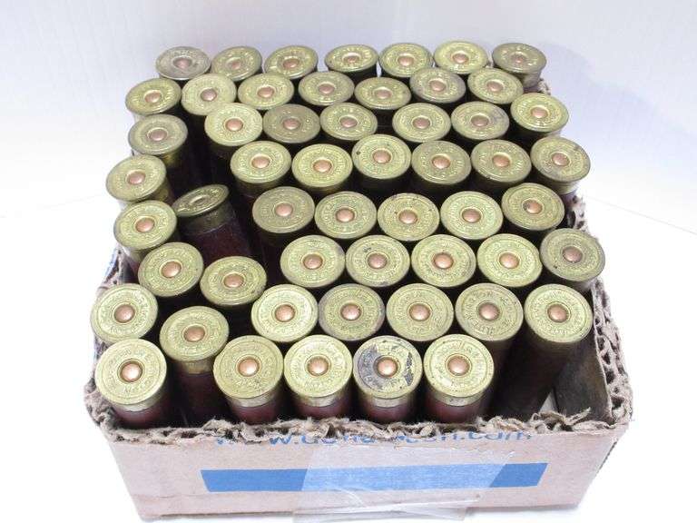 (58) Remington No. 32-14 m/m shotgun shells, No. 6 shot, very early ...