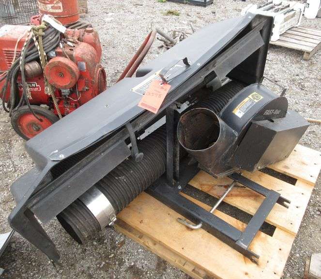 Fast vac system, includes: Hoses, clamps, plate, and top of bagger hood ...