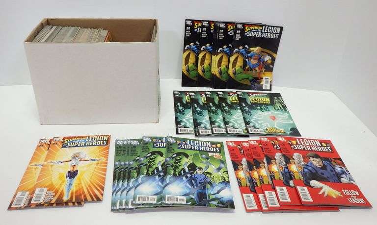 (134) Legion of Superheroes comic books by DC, 1990s to early 2000s ...