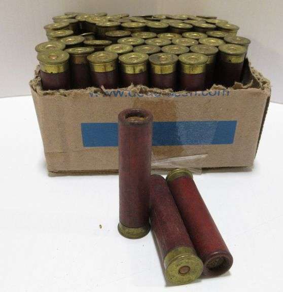 (58) Remington No. 32-14 m/m shotgun shells, No. 6 shot, very early ...
