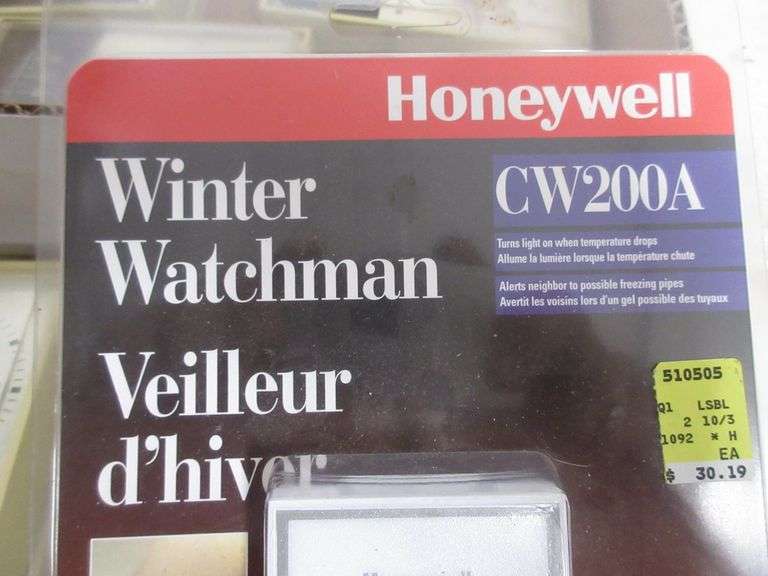 S-Heat only 24V vertical white Rodgers thermostat, no batteries needed ...