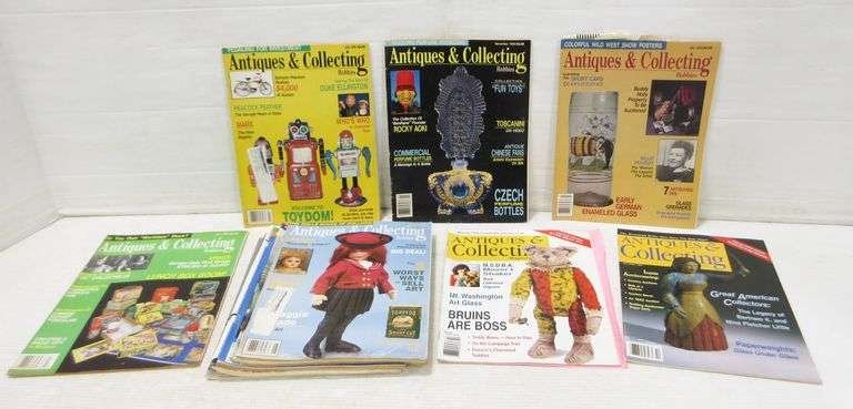 (13) Antique and collectible magazines, 1989-1998 - Albrecht Auction ...