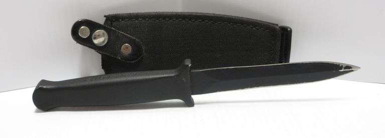 Gerber boot knife Guardian I, No. 5727S, approx. 9"L overall, used ...