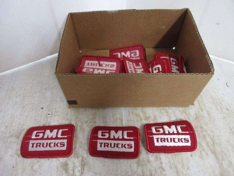 (40) GMC Truck embroidered sew on patches, 2" x 3", new - Albrecht ...