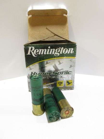 (25) Rounds of Remington Hypersonic, 12-Gauge, 3", Steel Shot, No. 4 ...