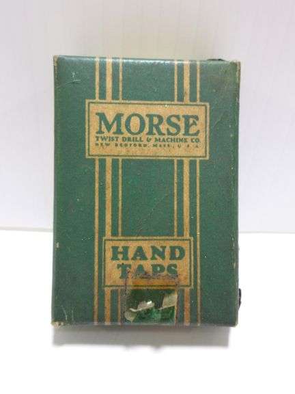 Morse Hand Taps, includes: (1) 8-35, (2) 2-64, (3) 5-44, (2) 3-56, (2 ...