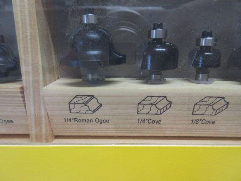 Irwin 1901049 30-Piece router bit set, 1/4" shank, new - Albrecht ...