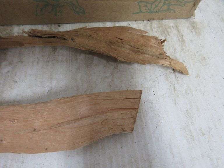 9 lbs. of wild cherry wood for smoking meat - Albrecht Auction Service