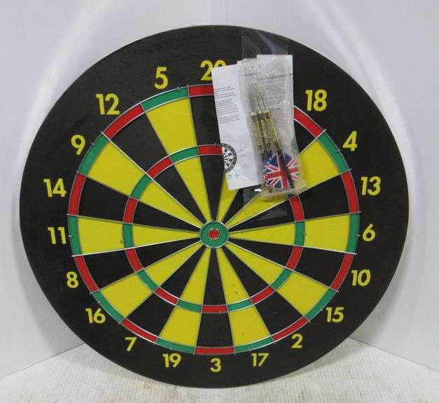 Two-sided ultimate spin around dart board, excellent - Albrecht Auction ...