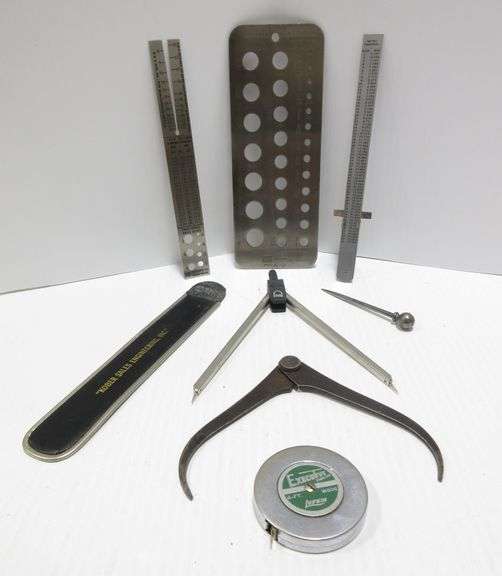 (7) Engineering tools, includes: Kober measure all ruler/gauge in ...