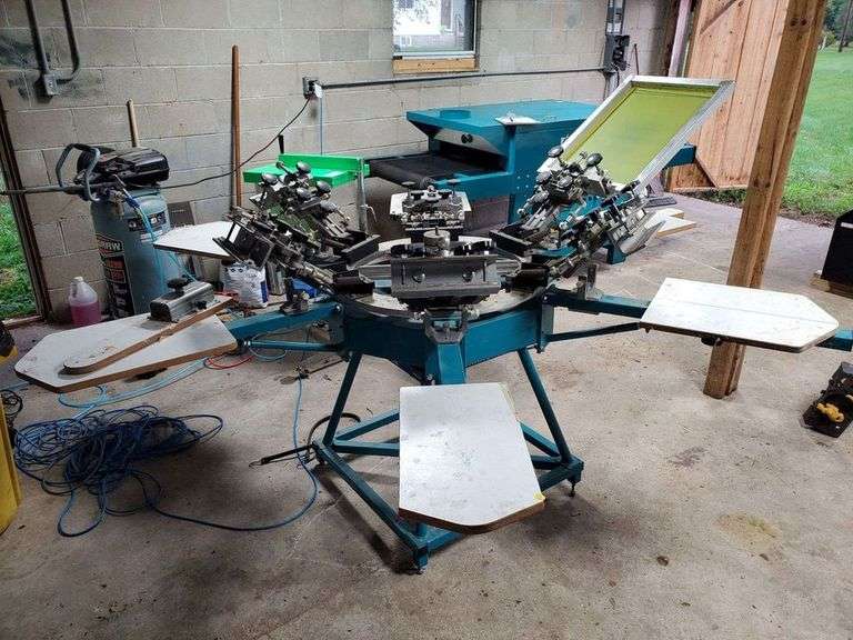 Screen printing package for small business startup/home based business ...