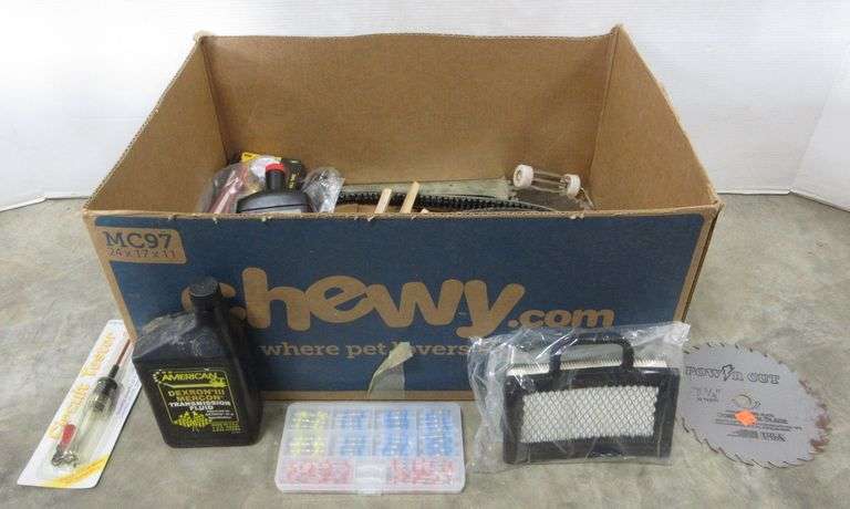 Tools, includes: Sockets, some new tools, and other garage items ...
