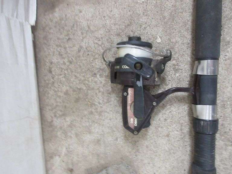 Rod/Reel 3-piece Rodiga Silver Falcon telicapic, 10' Crappie Pole No ...