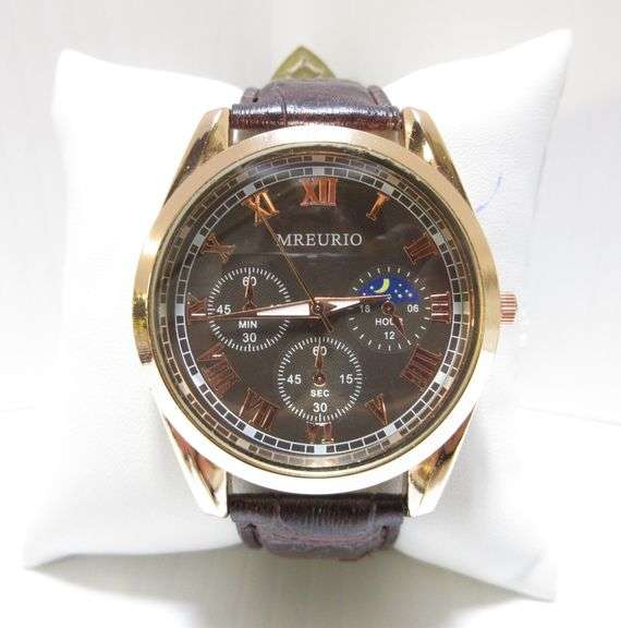 MREURIO Mens Watch, will keep perfect time, new battery - Albrecht ...