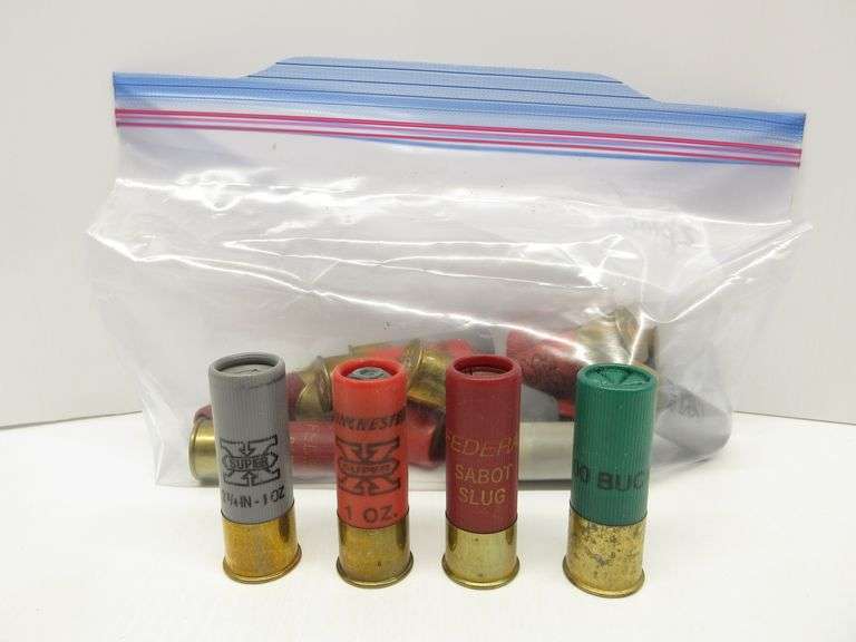 (18) 12-Gauge 1 oz. slugs, includes: Winchester, Remington, and Federal ...