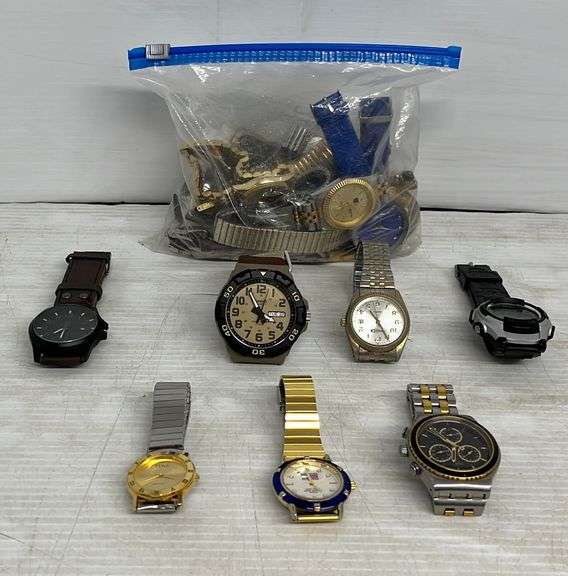 Assorted watches, all work, ones that don't work need battery ...