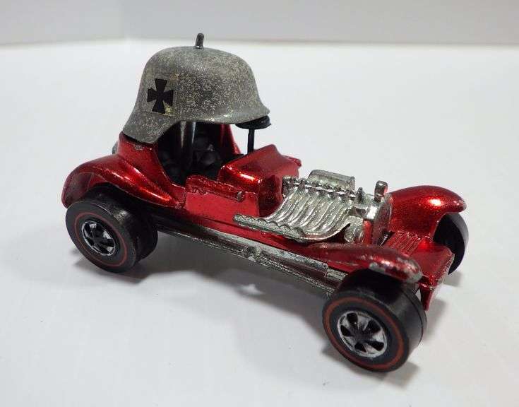 1969 Hot Wheel Red Baron RedLine Hong Kong, 2 1/8"L - Albrecht Auction ...