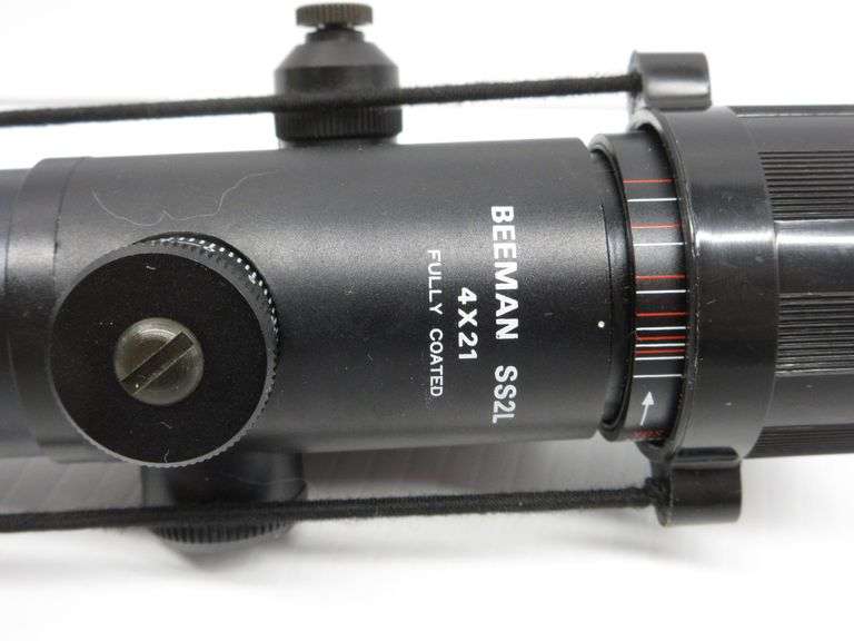 Beeman Short Scope II, Model No. 55-2L, lighted reticle, 4x21, complete ...