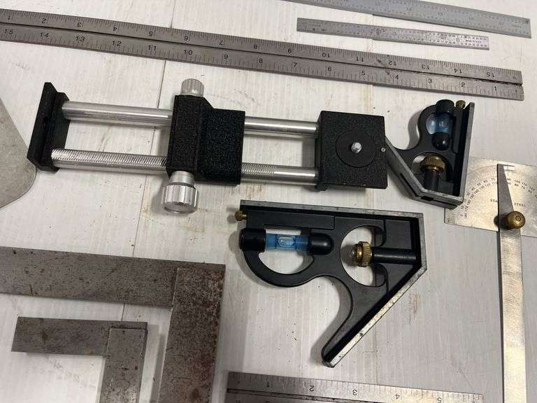 SPI Scale, 18" does multiple measurements; 16" Empire stainless steel ...