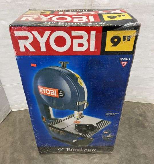 Ryobi 9" band saw, NIB - Albrecht Auction Service