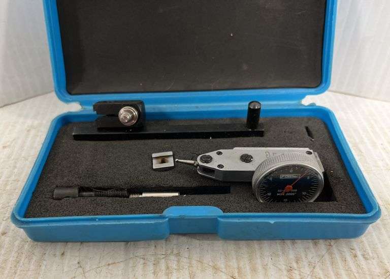Fowler dial test indicator, reading: 0.0005", range: 0.030"; Graduation ...