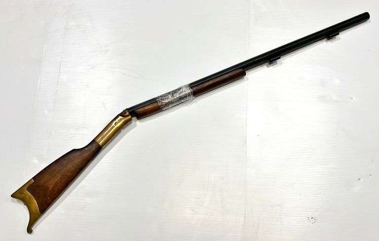 Vintage Mowrey (Texas) .45 caliber black powder rifle muzzleloader ...