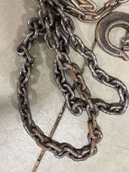 1-Ton Chain fall - Albrecht Auction Service
