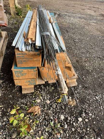 Donn DX ceiling grid and wire, includes: (4) Boxes of 75 each, 4'; (2 ...