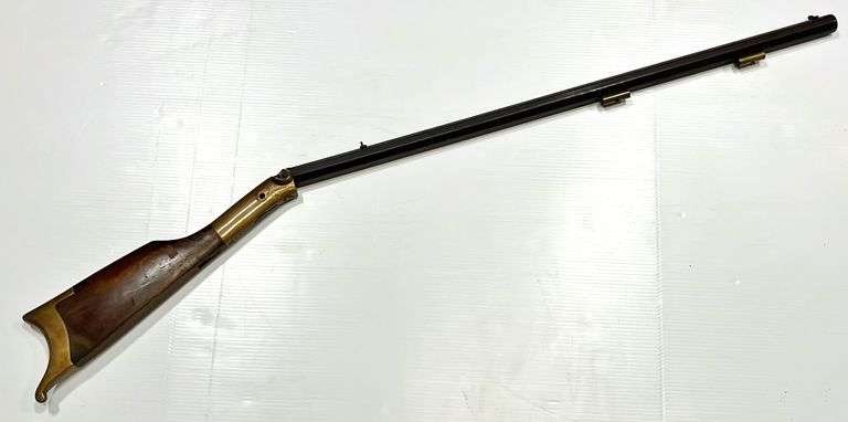 Vintage Mowrey (Texas) .50 caliber black powder rifle muzzleloader ...