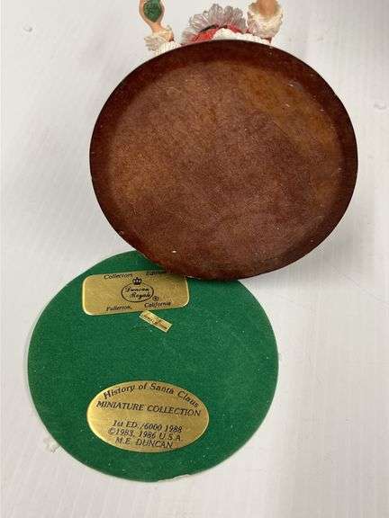 1983 Duncan Royale collector's edition History of Santa Clause "Soda ...