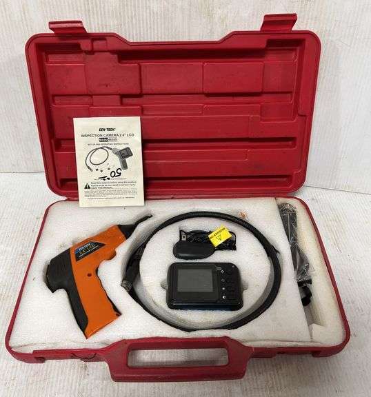 Inspection camera 2.4 LED snap-on in case, good - Albrecht Auction Service