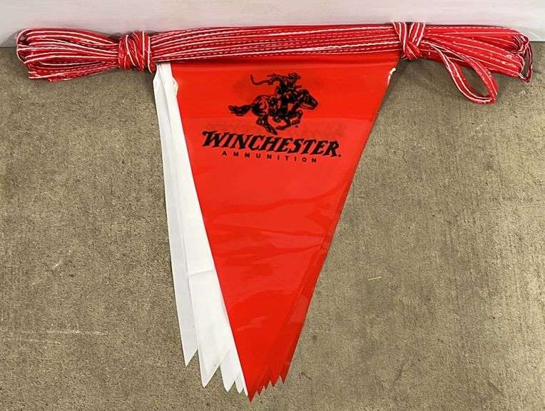 Winchester "The American Legend" vinyl banner, all grommets are ...
