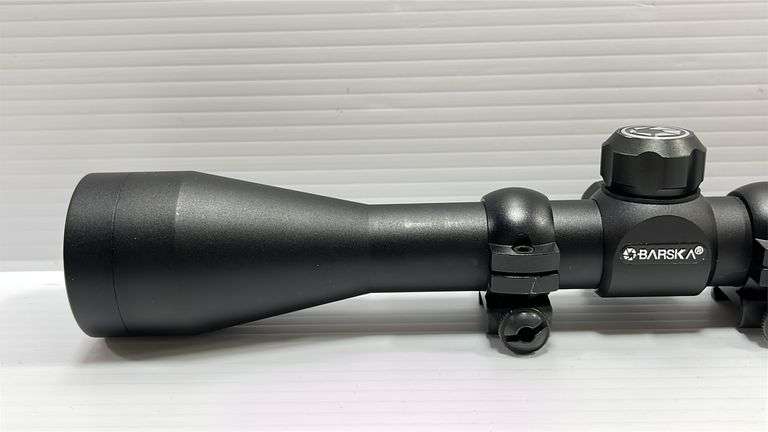 Barska rifle scope, 3-9 x 40, good - Albrecht Auction Service