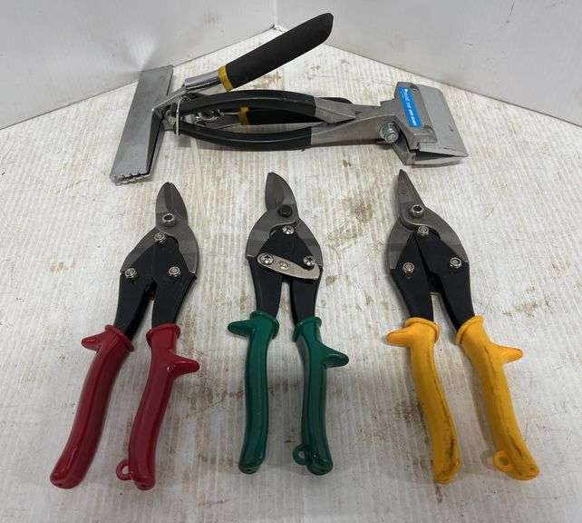 Aviation Snips (3) Total pairs, L.R.S.; (2) Sets of benders, One- 3 ...