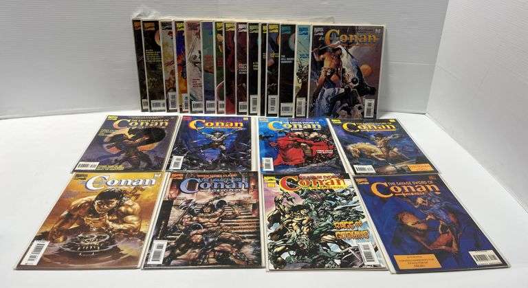 (23) Conan the Barbarian comic magazines - Albrecht Auction Service