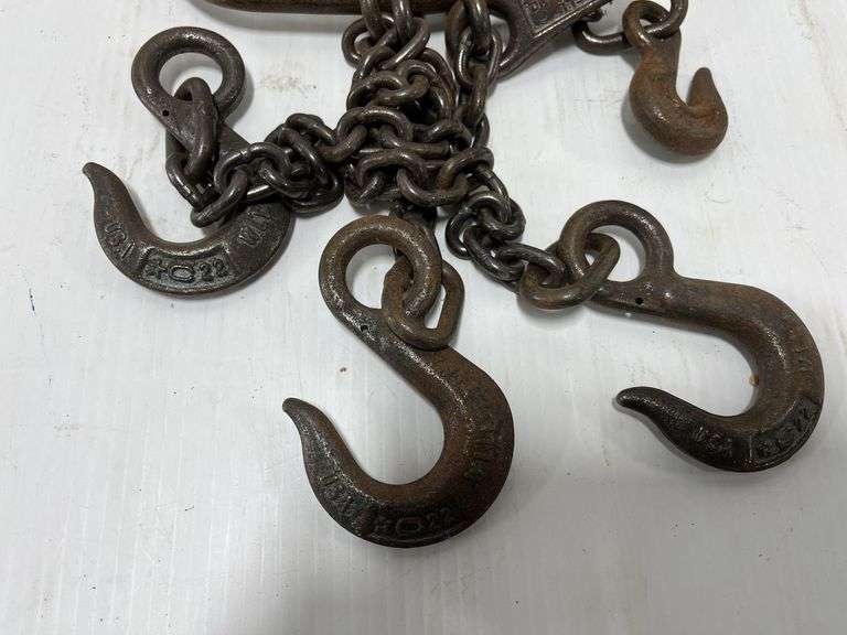 Engine hoist chain - Albrecht Auction Service