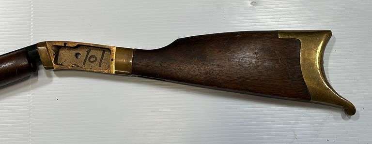 Vintage Mowrey (Texas) .45 caliber black powder rifle muzzleloader ...