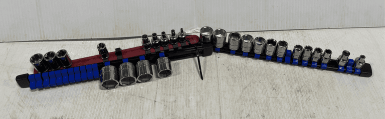 (3) Blue-Point socket rails, good - Albrecht Auction Service