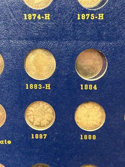 Canadian Dimes from 1870 to 1977, Almost All have Silver Except for the ...