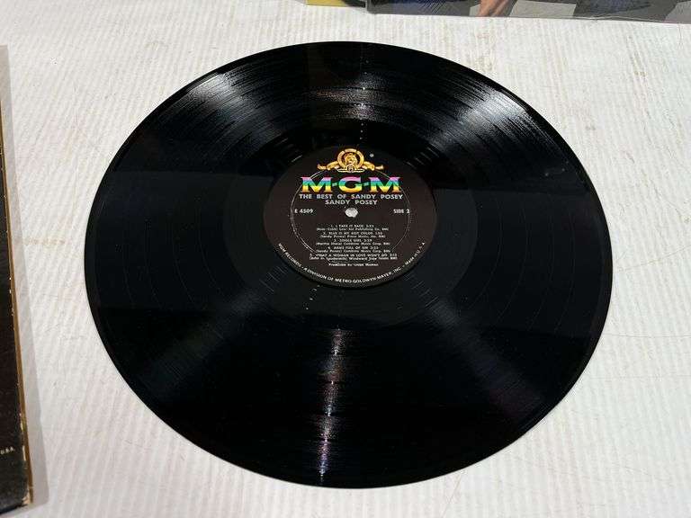 (12) Record albums, include: 5- Lacy J. Dalton, 4- Sandy Posey, 3 ...