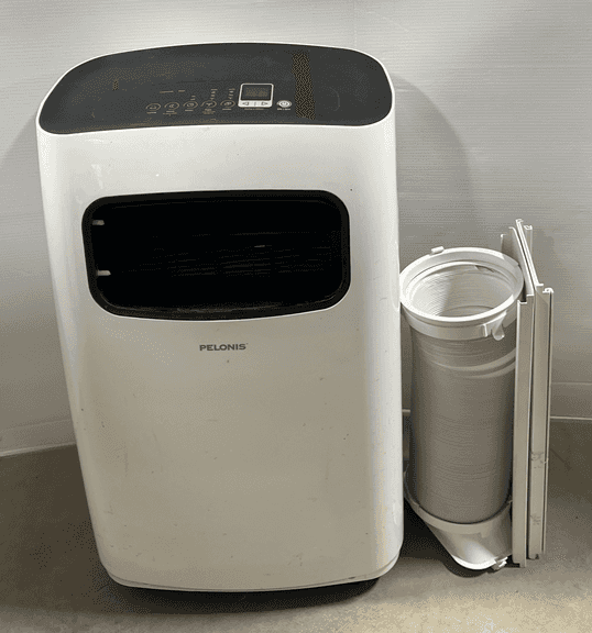 Pelonis portable air conditioner, 12,000 BTU, works well, 28"H ...