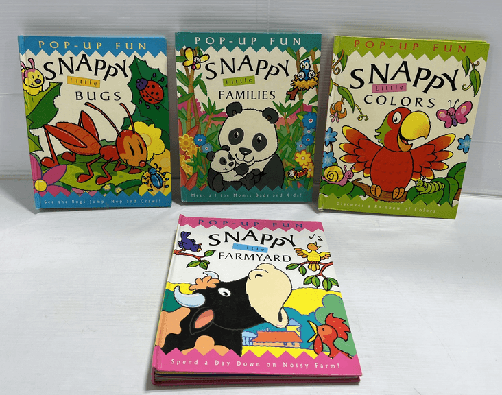 Snappy Pop-Up books, hardcover books, includes: Little Families, Little ...